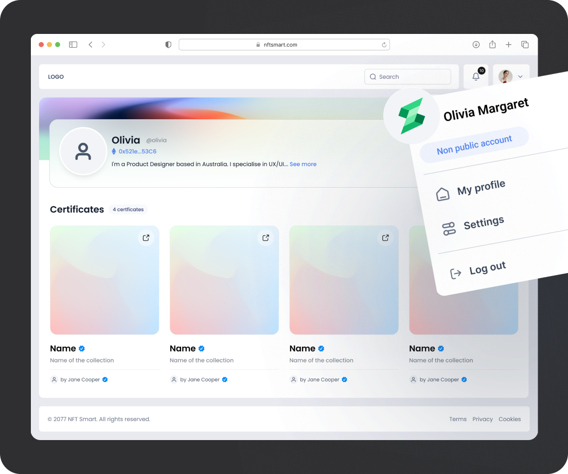 Olesia Zhiliakova Portfolio